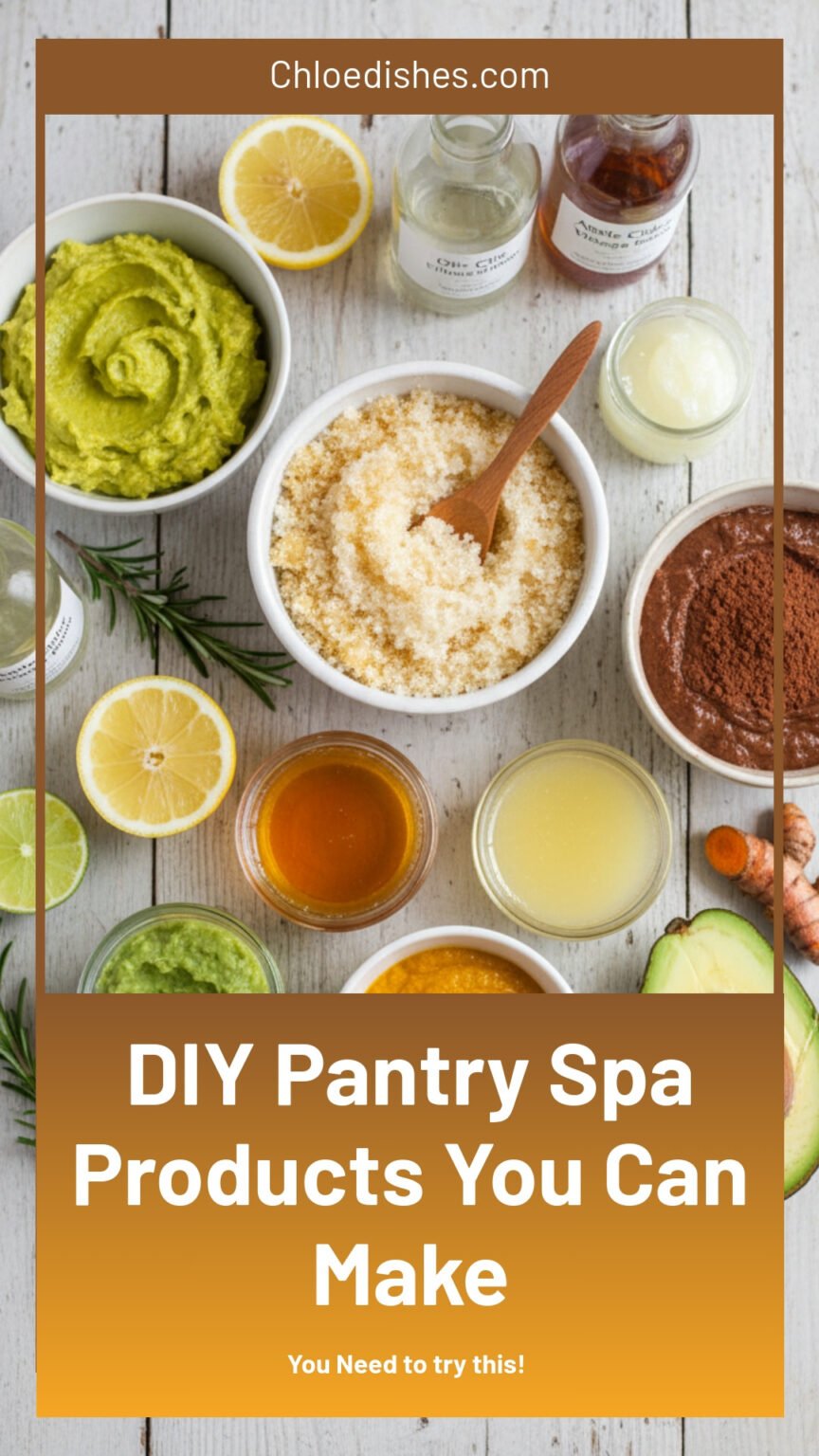 DIY Pantry Spa Products You Can Make – Chloe Dishes