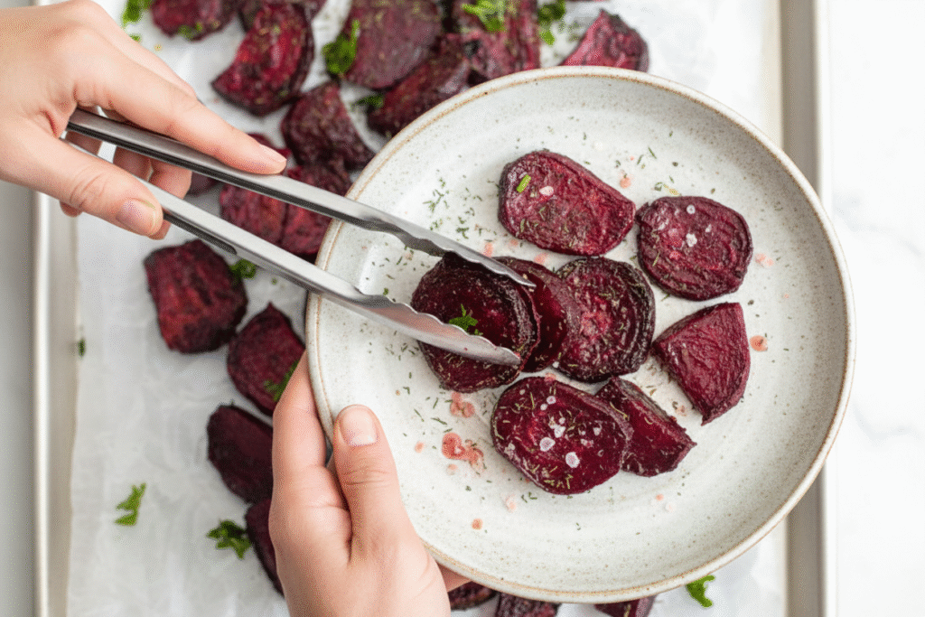 Crispy Air Fryer Beet Chips Recipe – Chloe Dishes